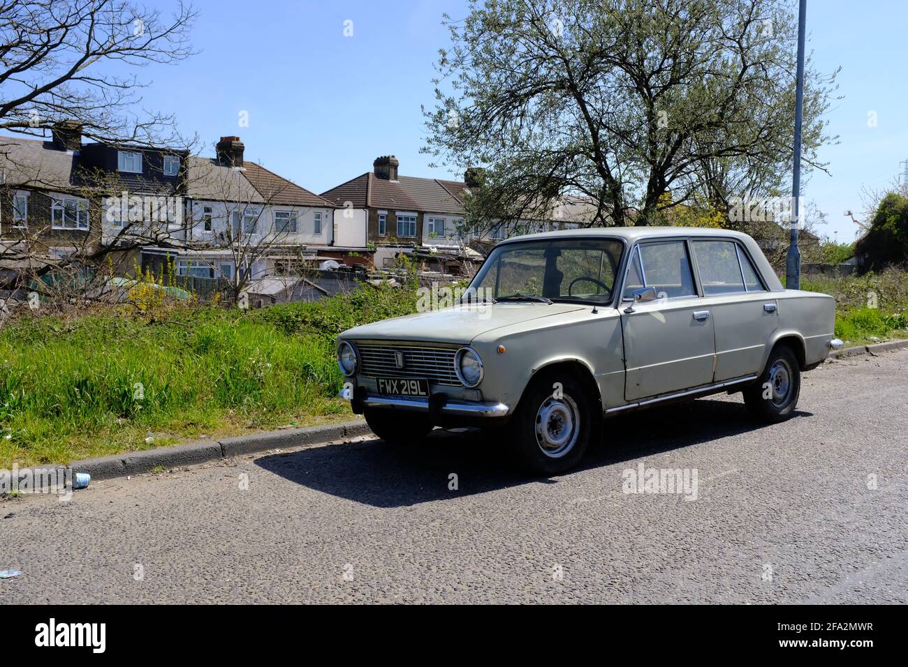 Lada car uk hi-res stock photography and images - Alamy