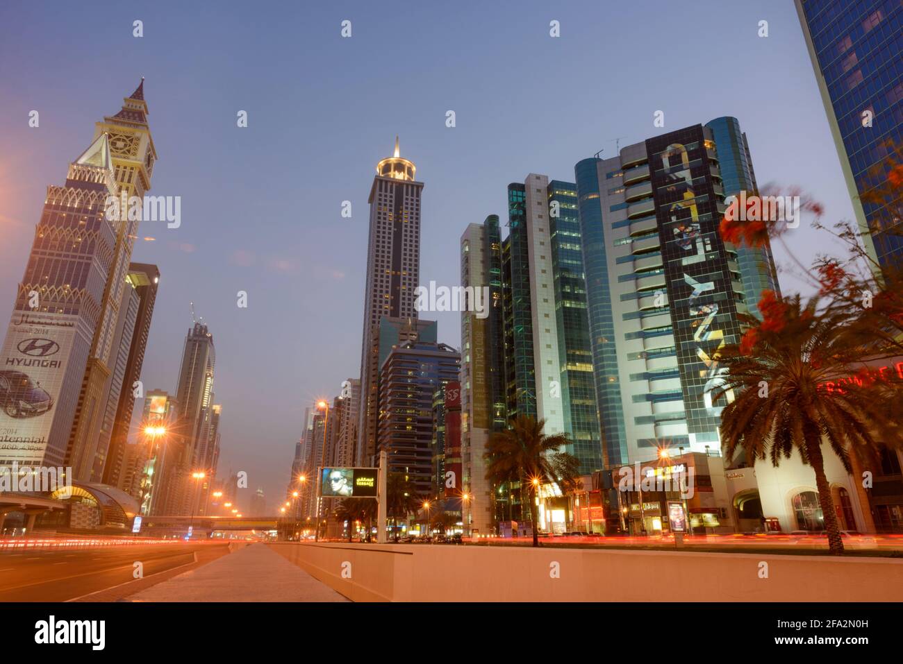 Dubai, UAE - May 28, 2013. Al Yaqoub Tower The Al Yaqoub Tower is a 328 ...