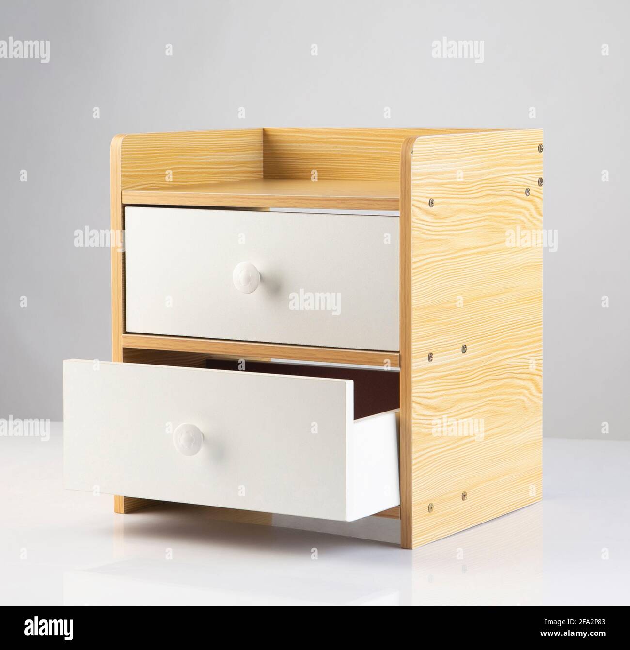 Open drawer bedside table hi-res stock photography and images - Alamy