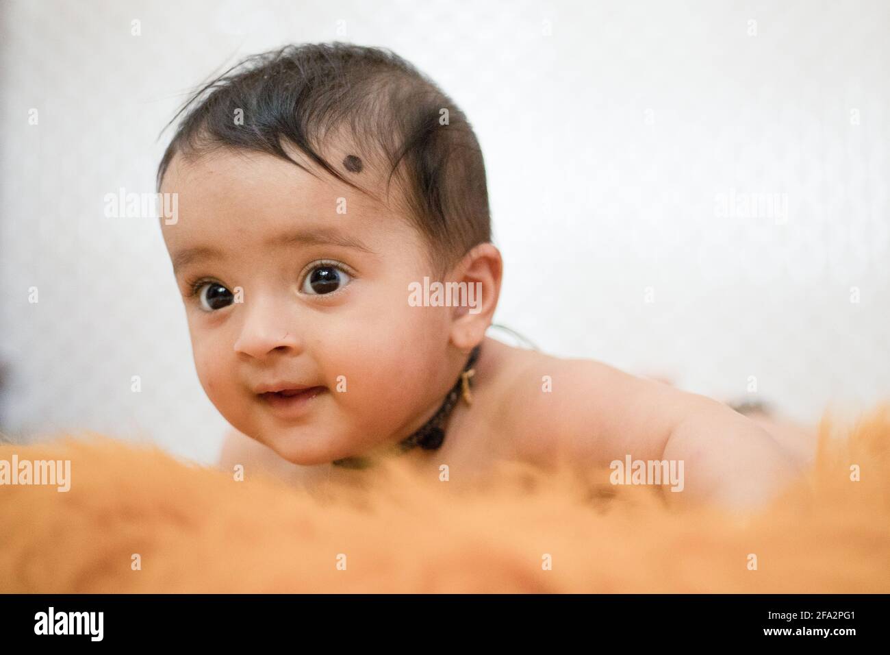Cute indian girl closeup beautiful hi-res stock photography and images ...