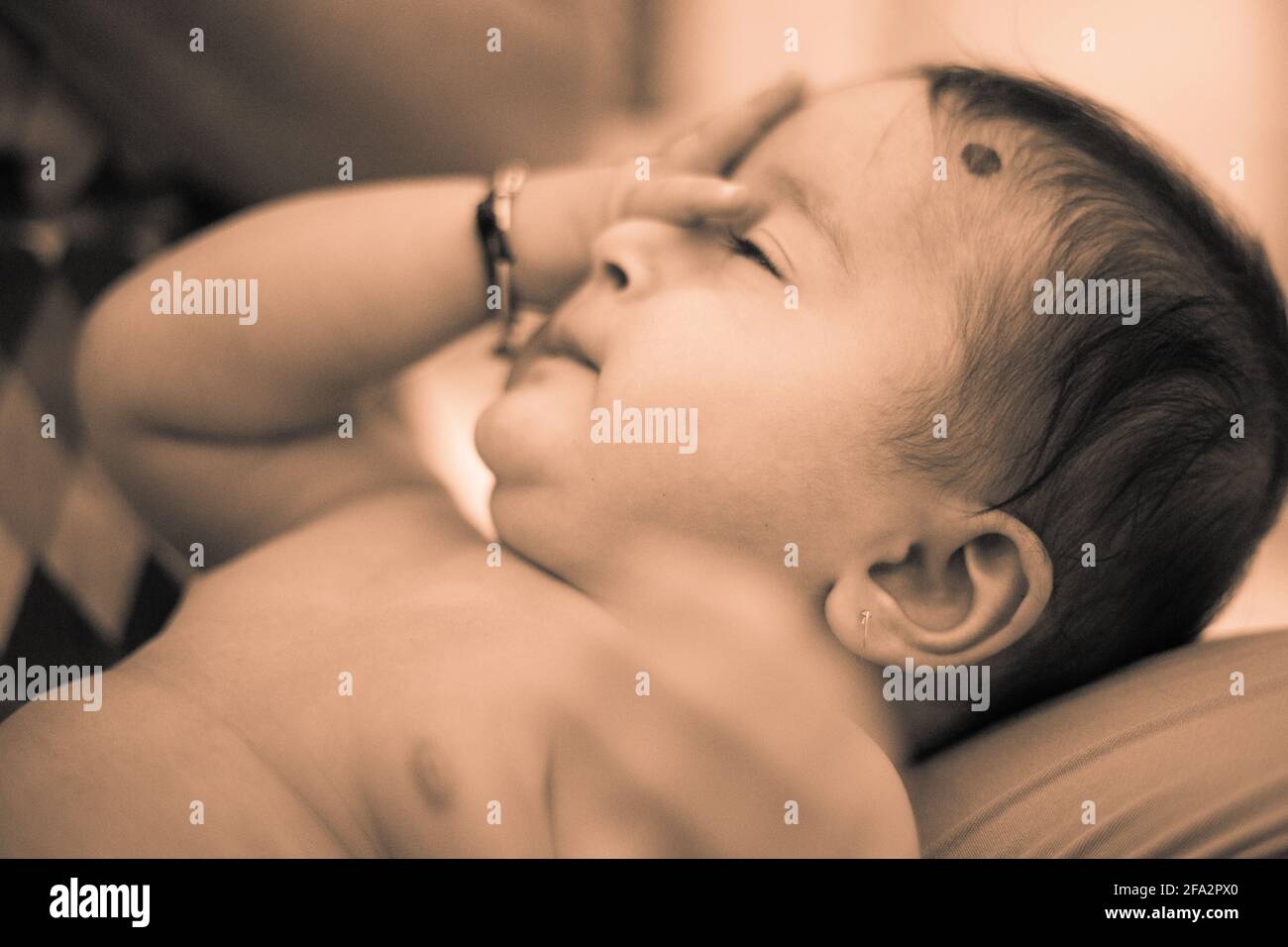 Cute indian girl closeup beautiful hi-res stock photography and images ...