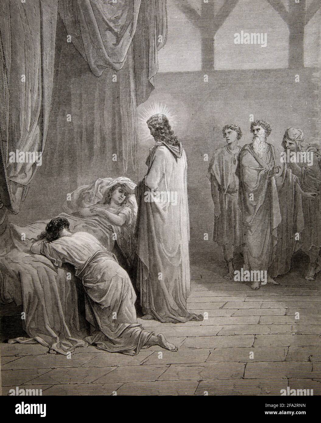 Raising of jairus daughter by jesus hi-res stock photography and images ...