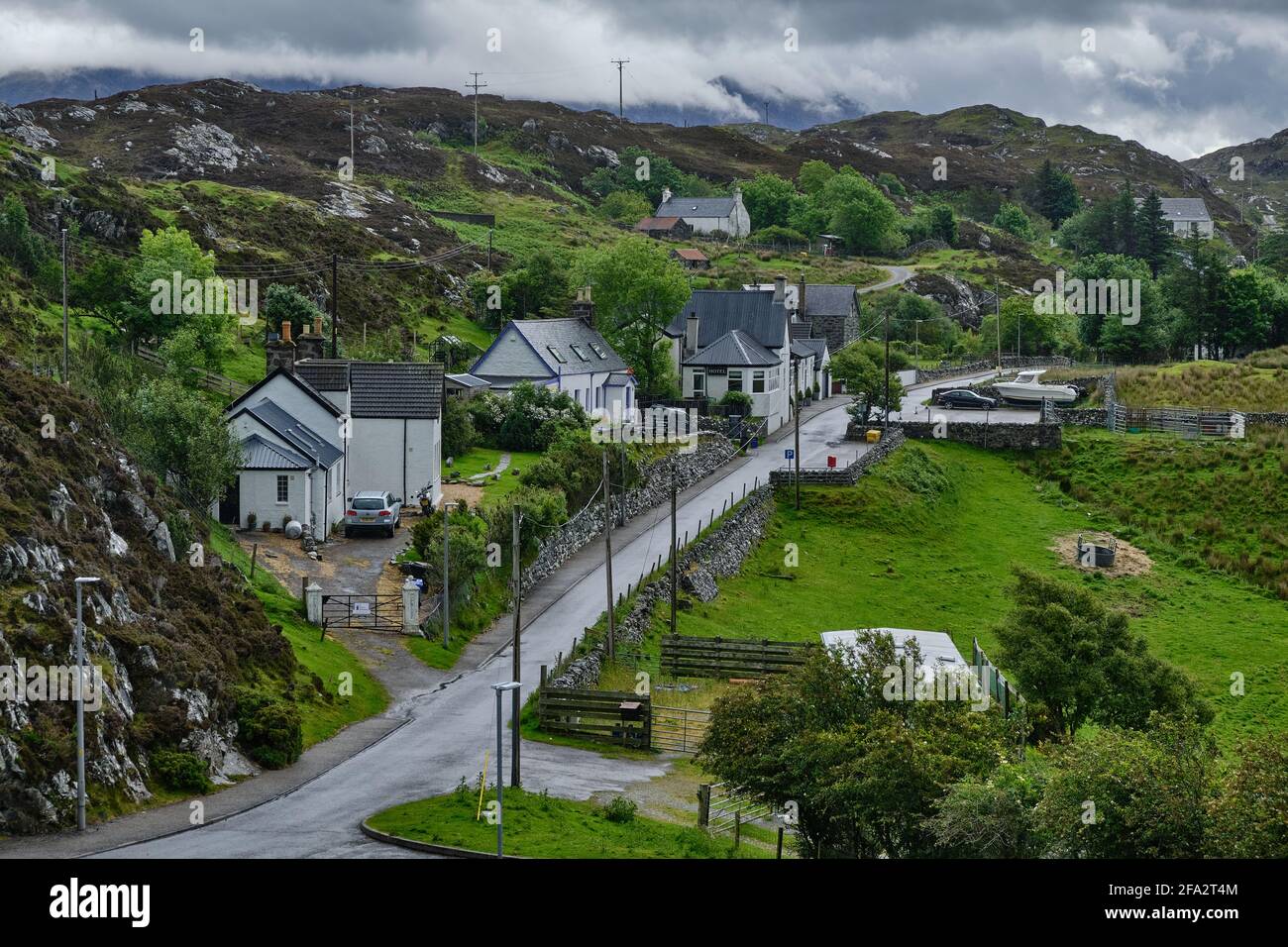 Summer In Drumbeg Stock Photo - Alamy