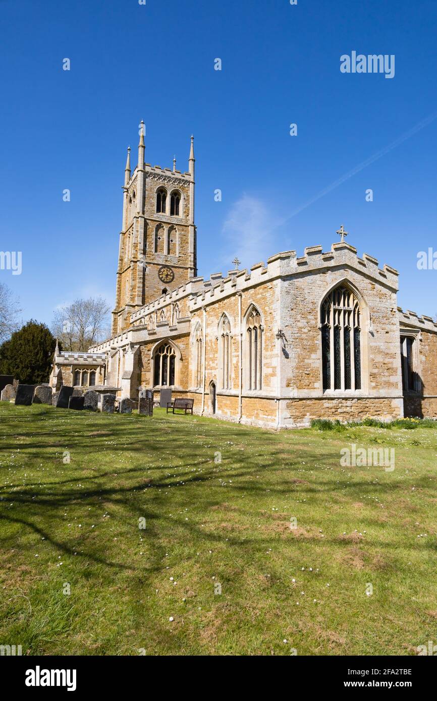 St Andrews Anglican Parish Church.Denton, Lincolnshire, England Stock ...