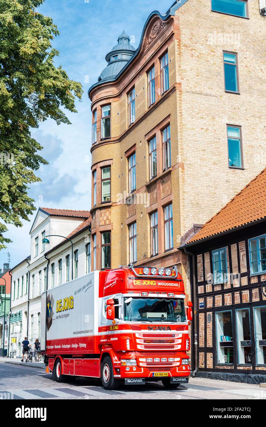 Scania truck logo hi-res stock photography and images - Alamy
