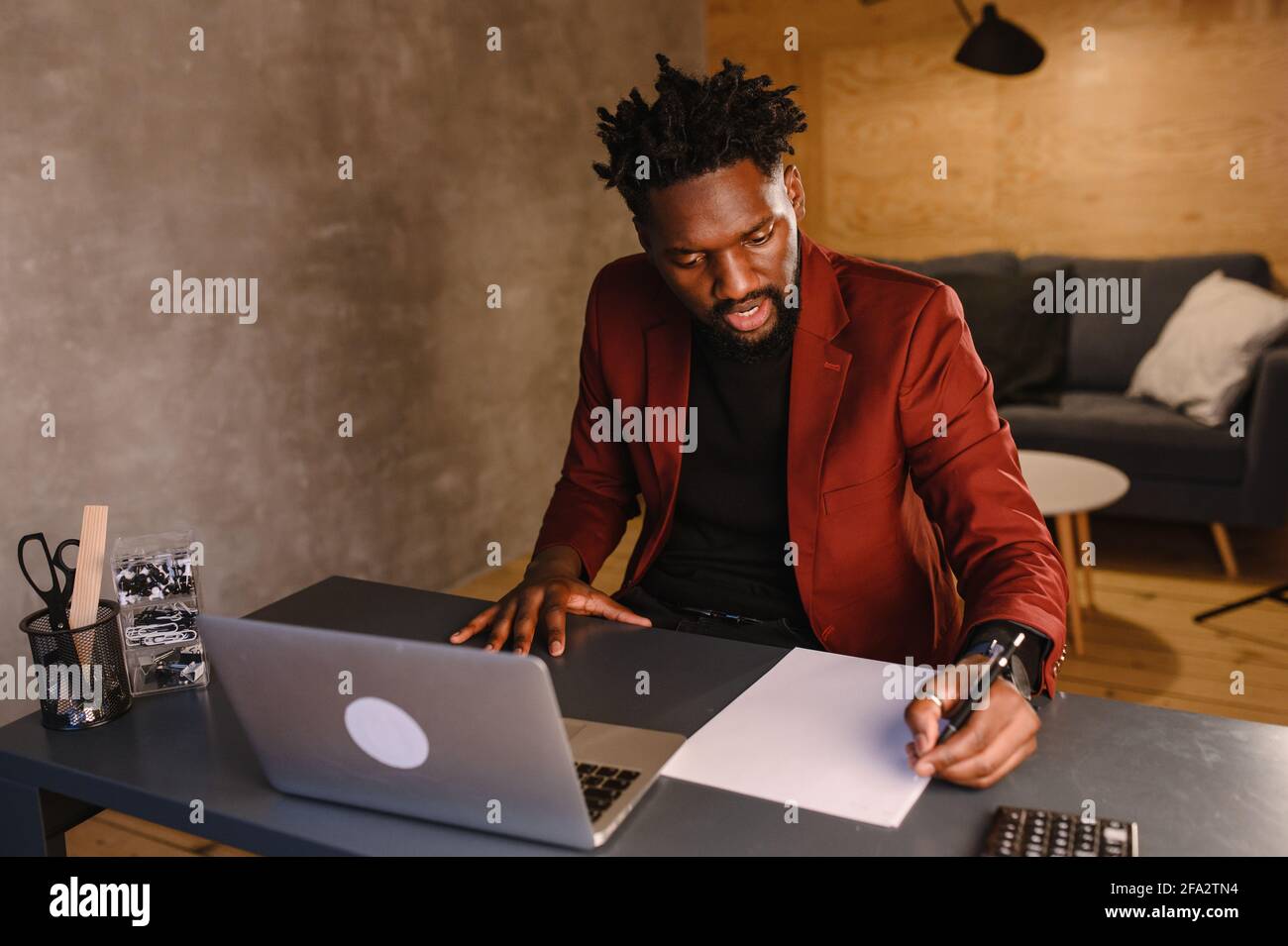 Virtual therapy session hi-res stock photography and images - Alamy