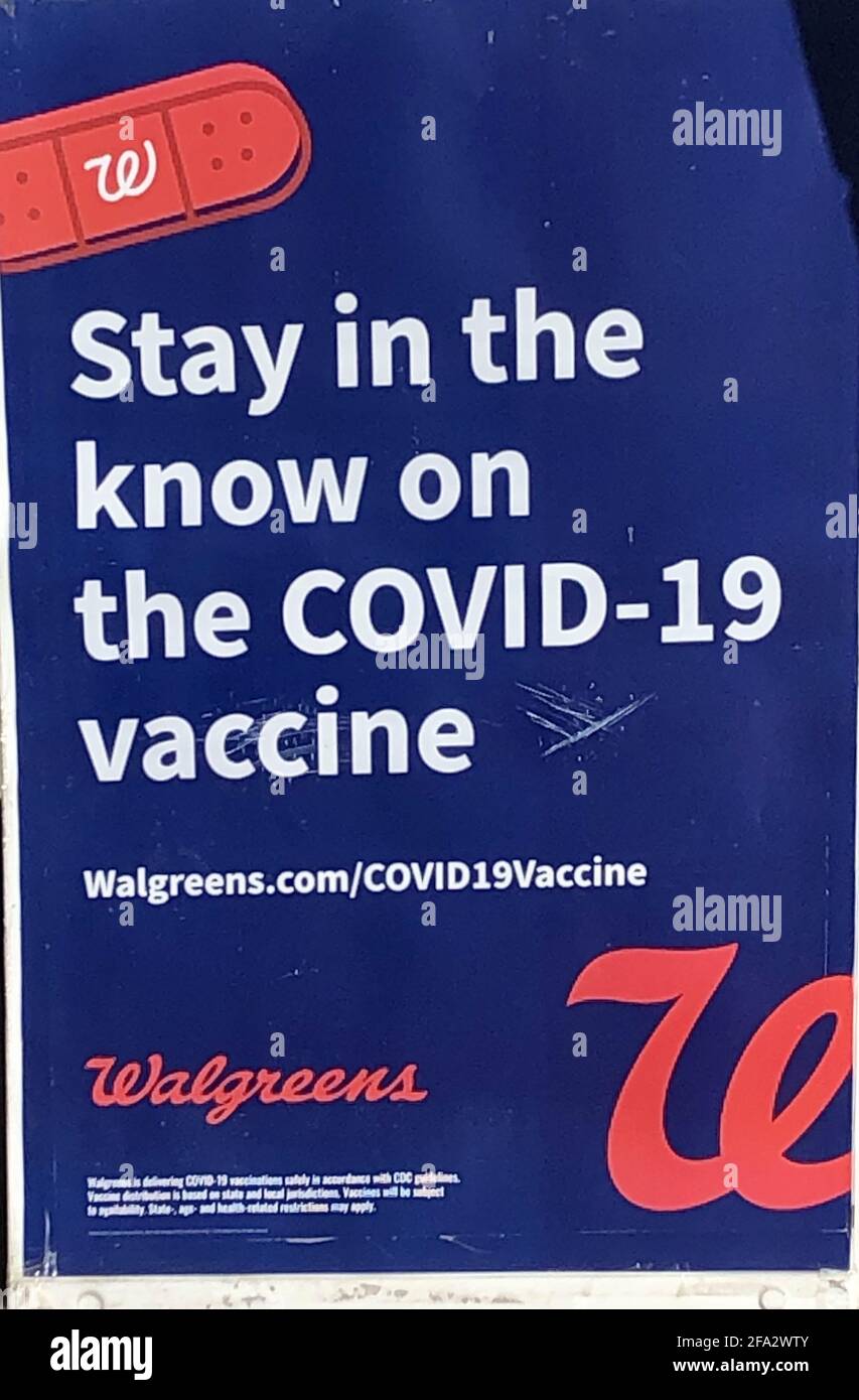 Walgreens Flu Shot Poster
