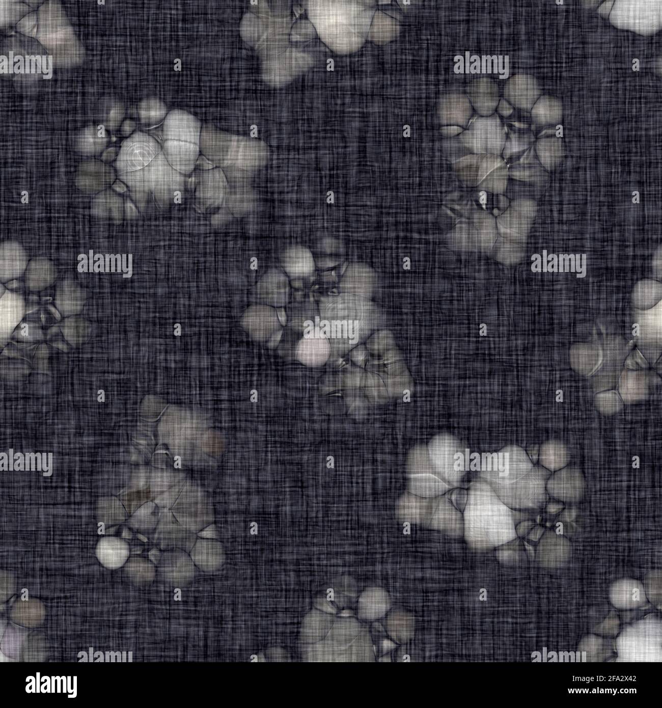 Rustic blotched charcoal grey french linen woven texture background ...