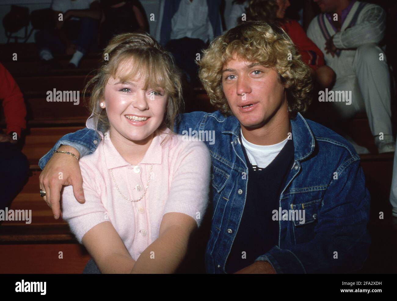 Jill Whelan and Michael Garrett Circa 1980's Credit: Ralph Dominguez ...