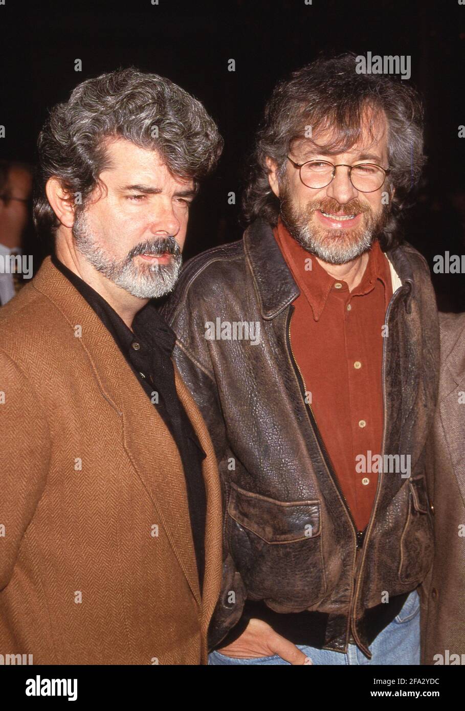 George Lucas and Steven Spielberg at the Artists Rights Foundation ...