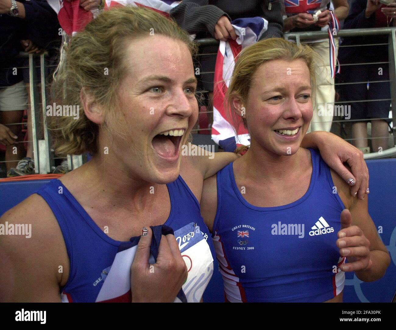 THE OLYMPIC GAMES IN SYDNEY SEPT 2000. MODERN PENTATHLON STEPHANIE COOK ...