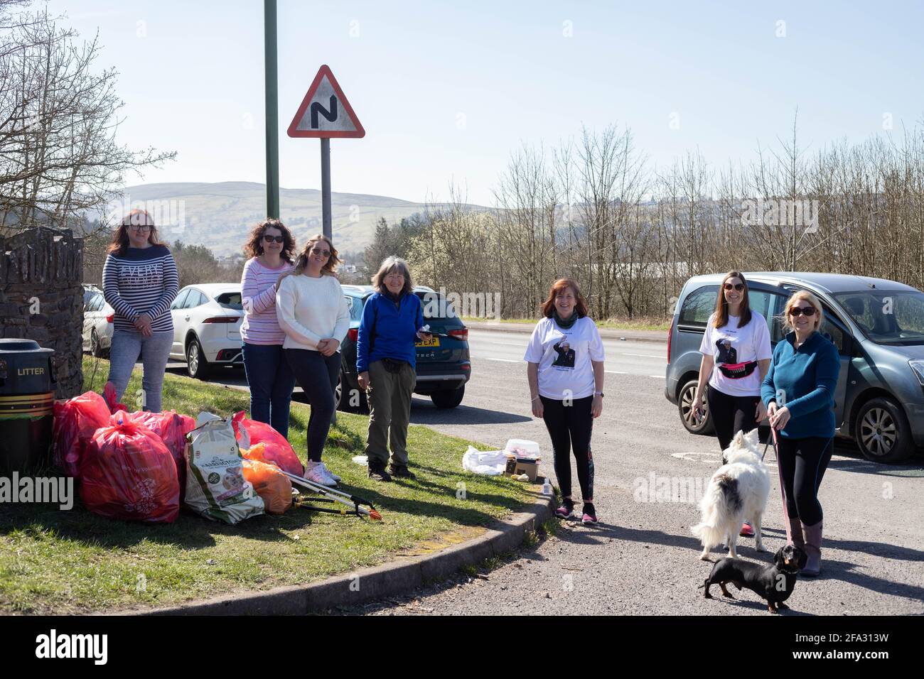 Sirhowy valley woodlands hi-res stock photography and images - Alamy