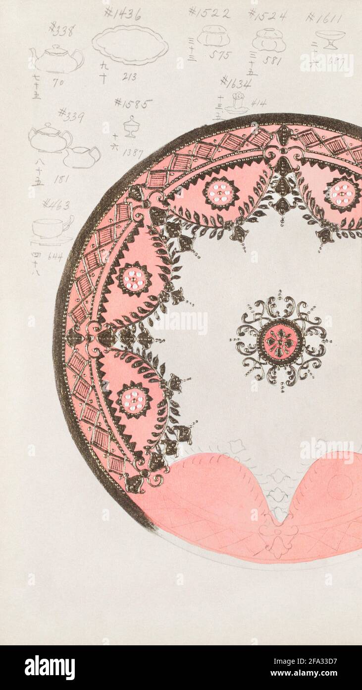 Vintage pattern design artwork Stock Photo - Alamy