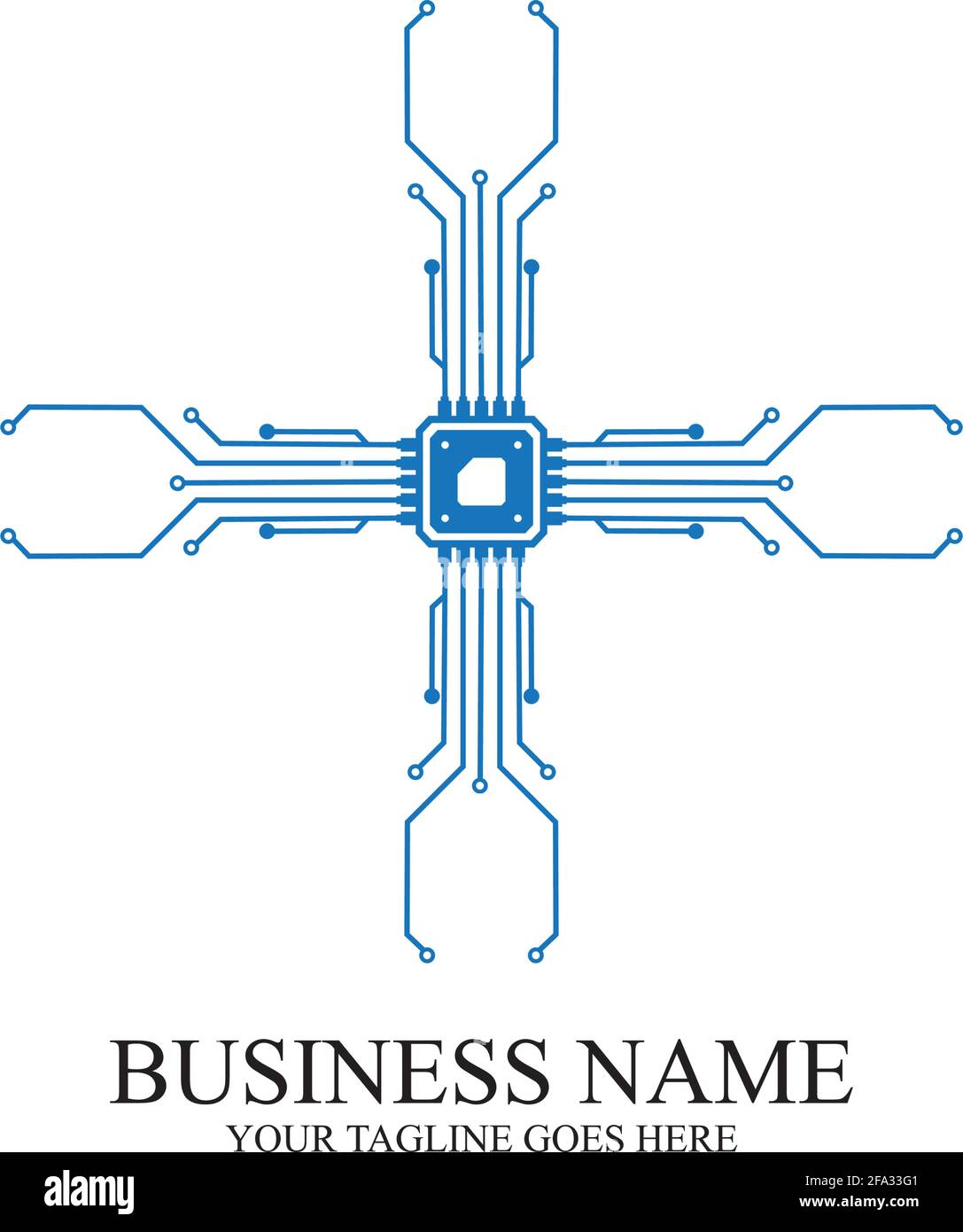 Flat Microelectronics Circuits Circuit Board Vector Green Background Stock Vector Image And Art