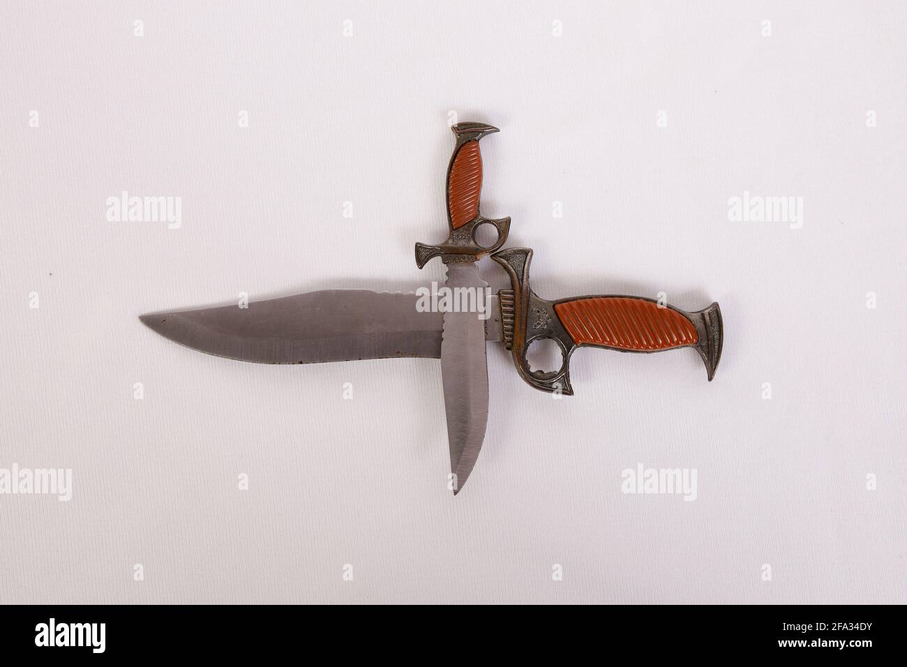 Knives isolated on white background Stock Photo - Alamy