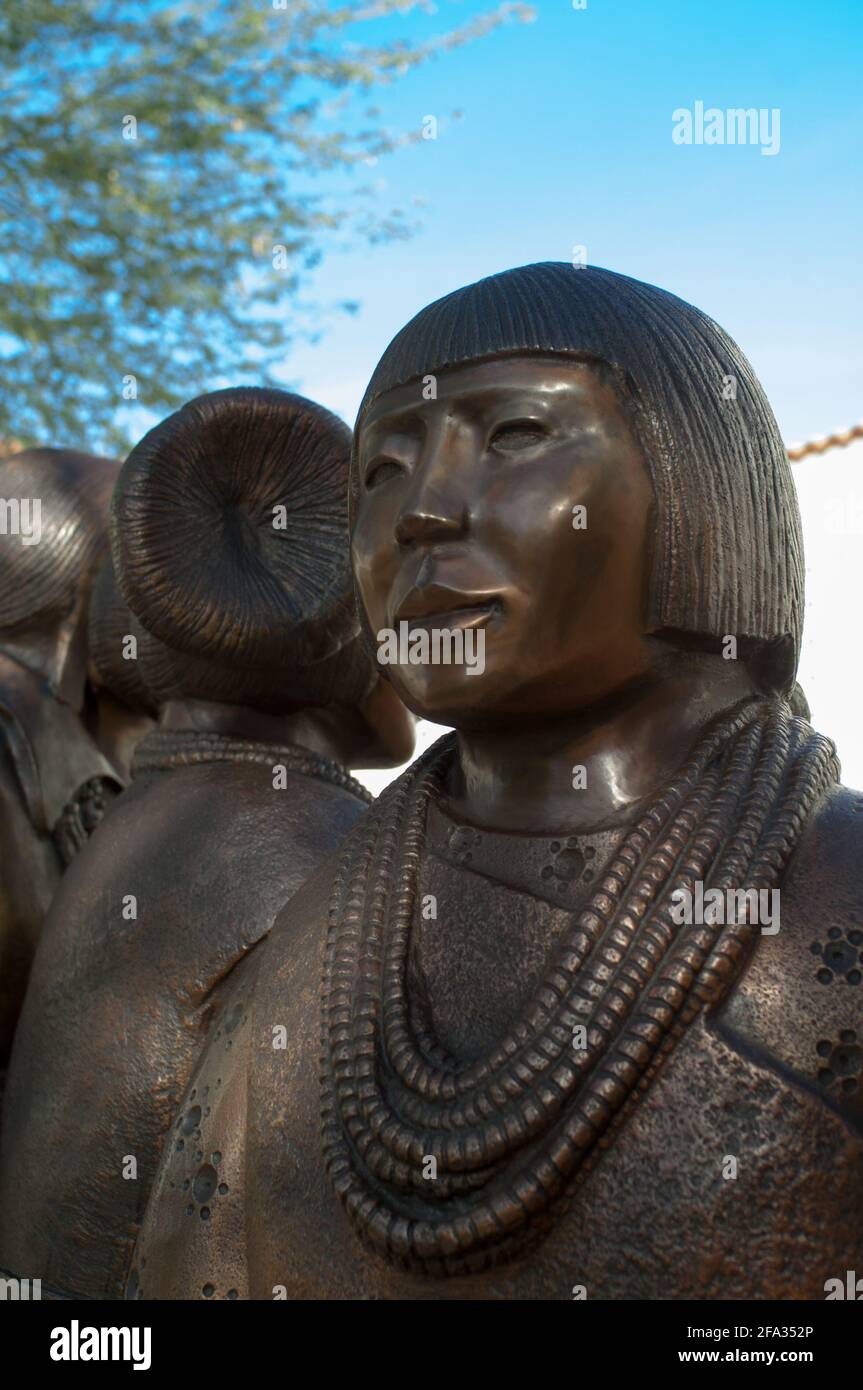 The Heard Museum, Native Americans, sculptures Stock Photo - Alamy