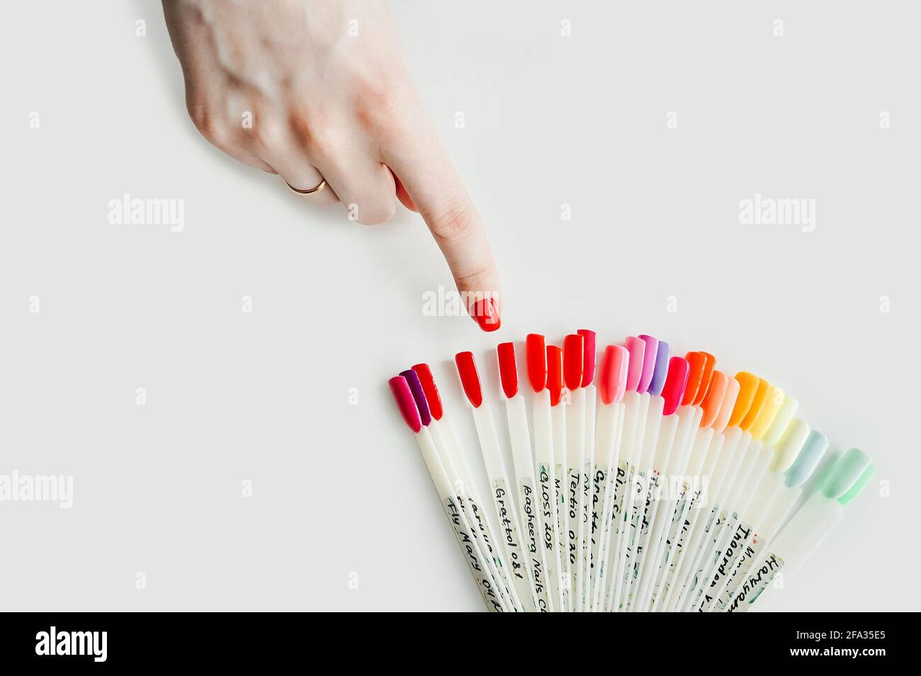 Show tester hi-res stock photography and images - Alamy