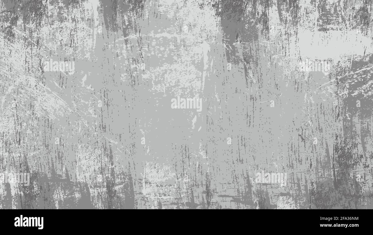 Grunge texture Background. Grey Scratches and cracks on wall. Vector ...