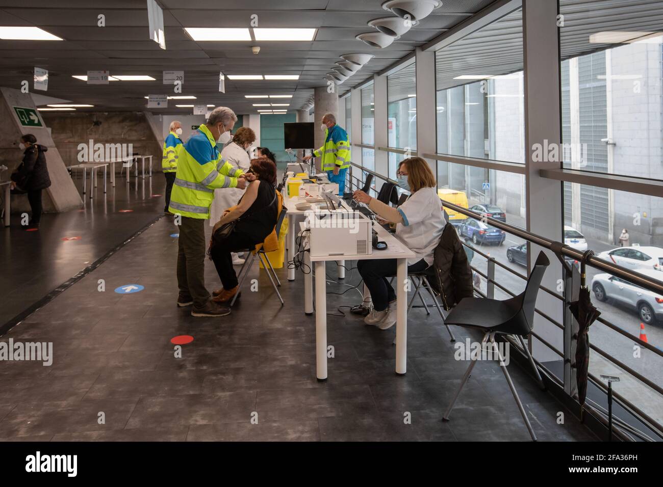 Vaccination area hi-res stock photography and images - Alamy