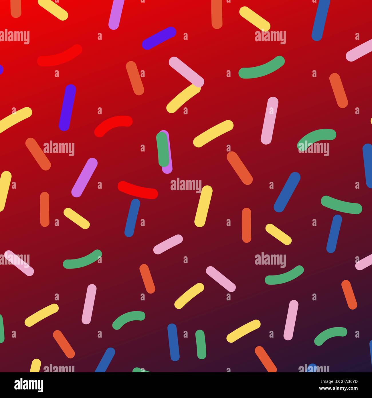 confectionery powder colorful texture for design in red background ...