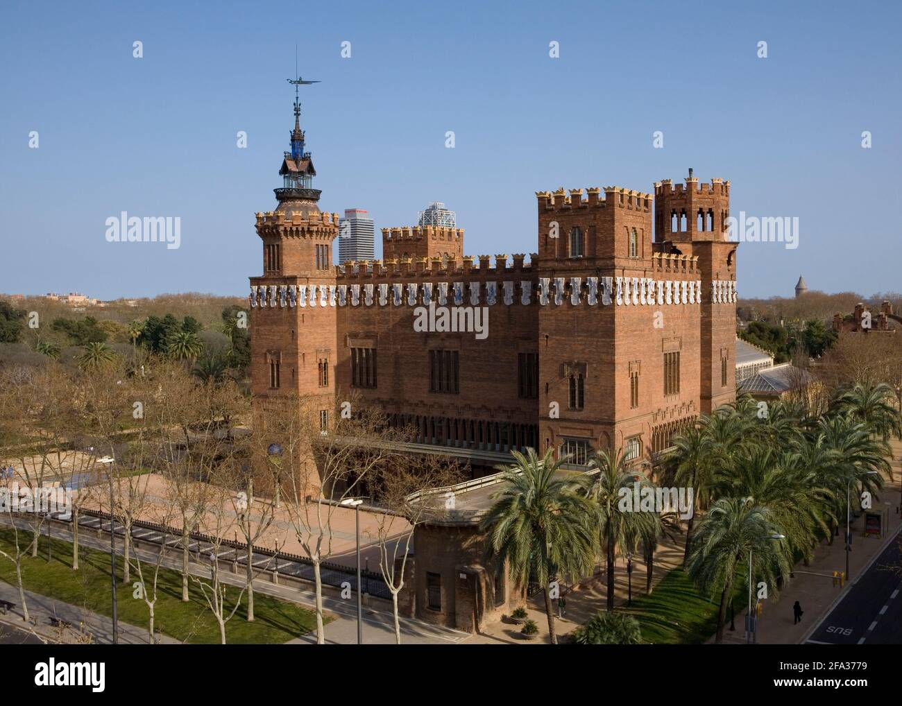 The Castle of the Three Dragons, Barcelona Stock Photo - Alamy