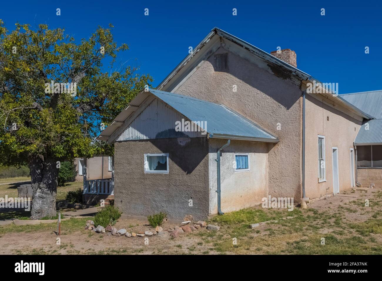 Ranch house at Empire Ranch, preserved in the Empire Ranch and Las ...