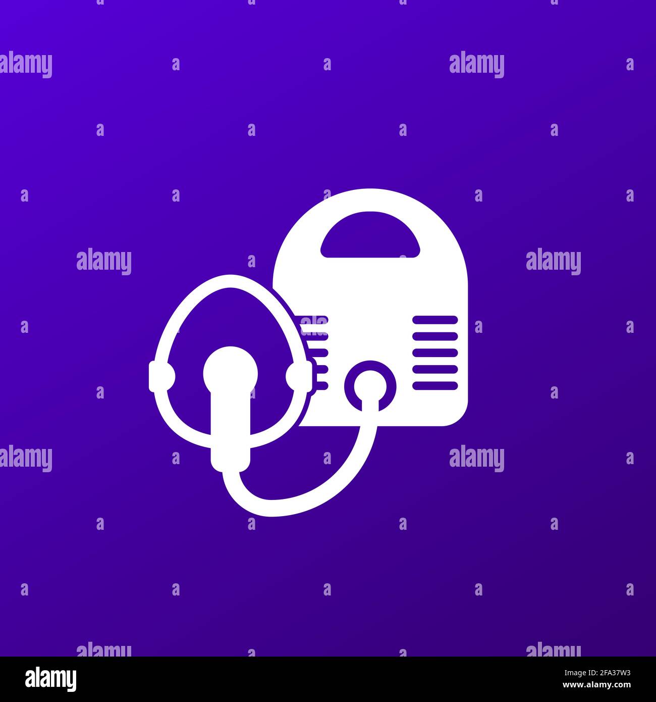 nebulizer or inhaler vector icon Stock Vector Image & Art - Alamy