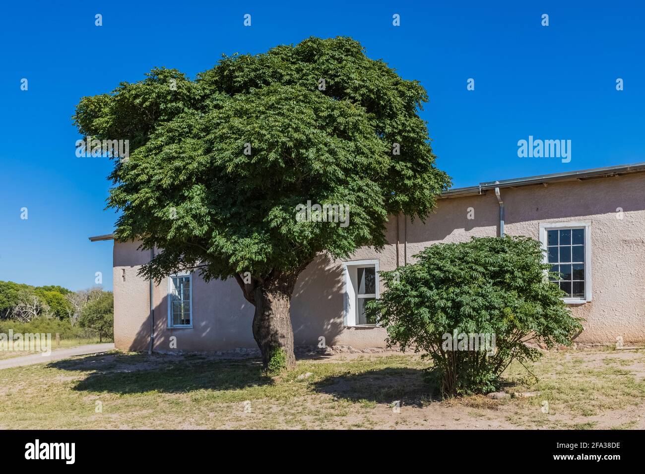 Ranch house at Empire Ranch, preserved in the Empire Ranch and Las ...