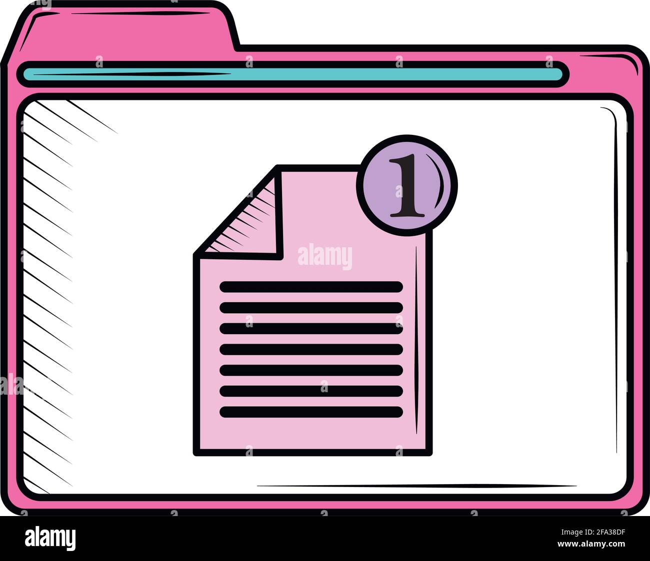 retro window interface file isolated Stock Vector Image & Art - Alamy