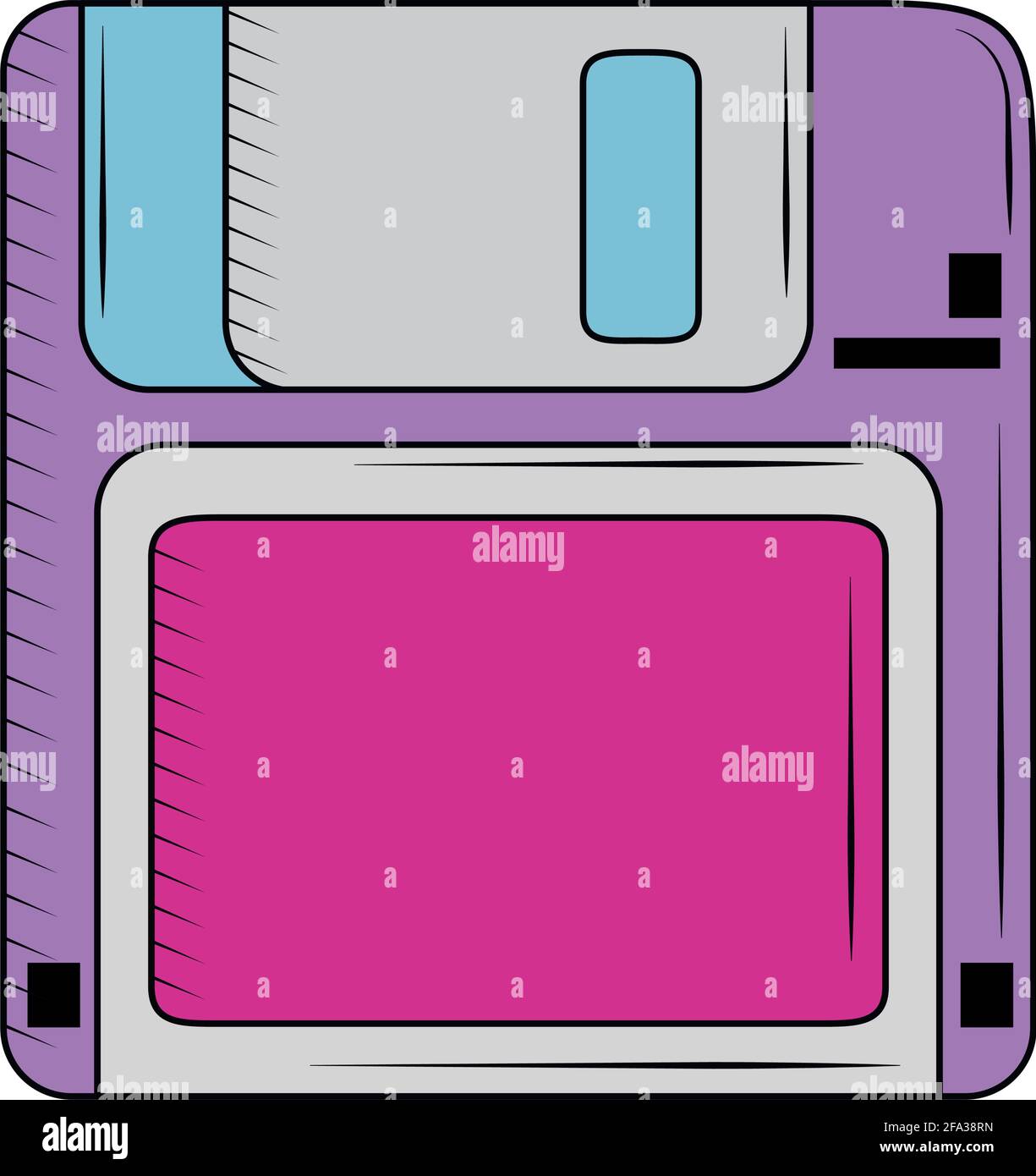 floppy disk file save isolated Stock Vector Image & Art - Alamy