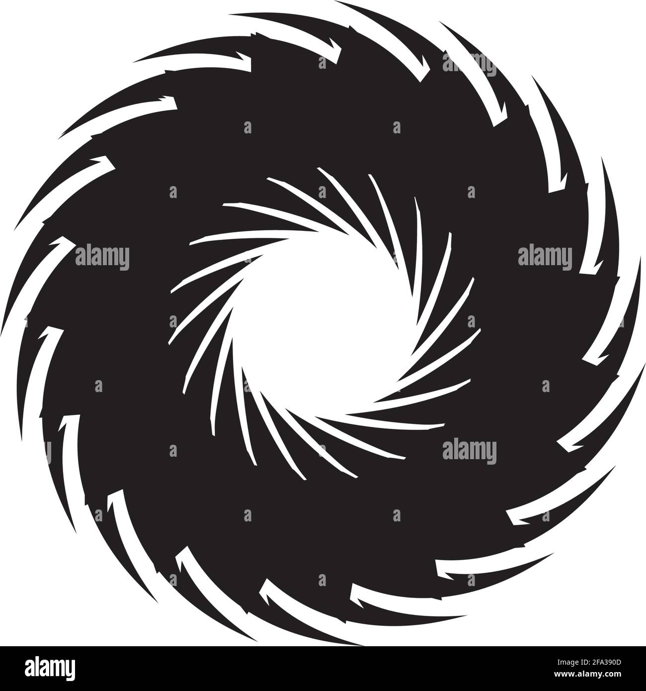 vortex vector illustration icon Logo Template design Stock Vector Image ...