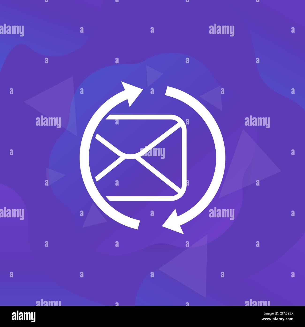 resend mail icon for web Stock Vector Image & Art - Alamy
