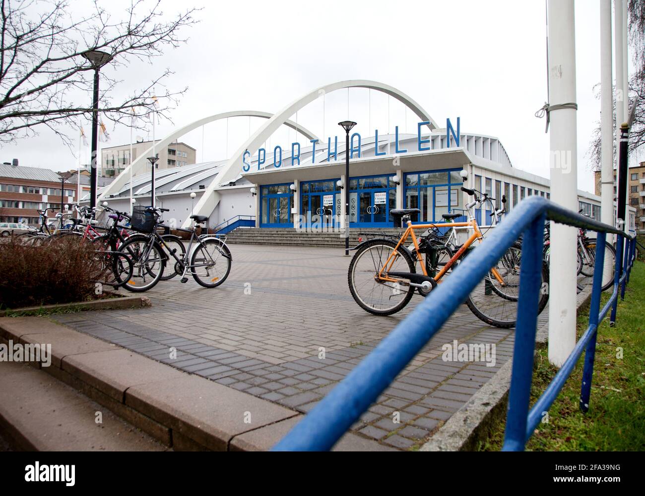 Sports hall signs hi-res stock photography and images - Alamy