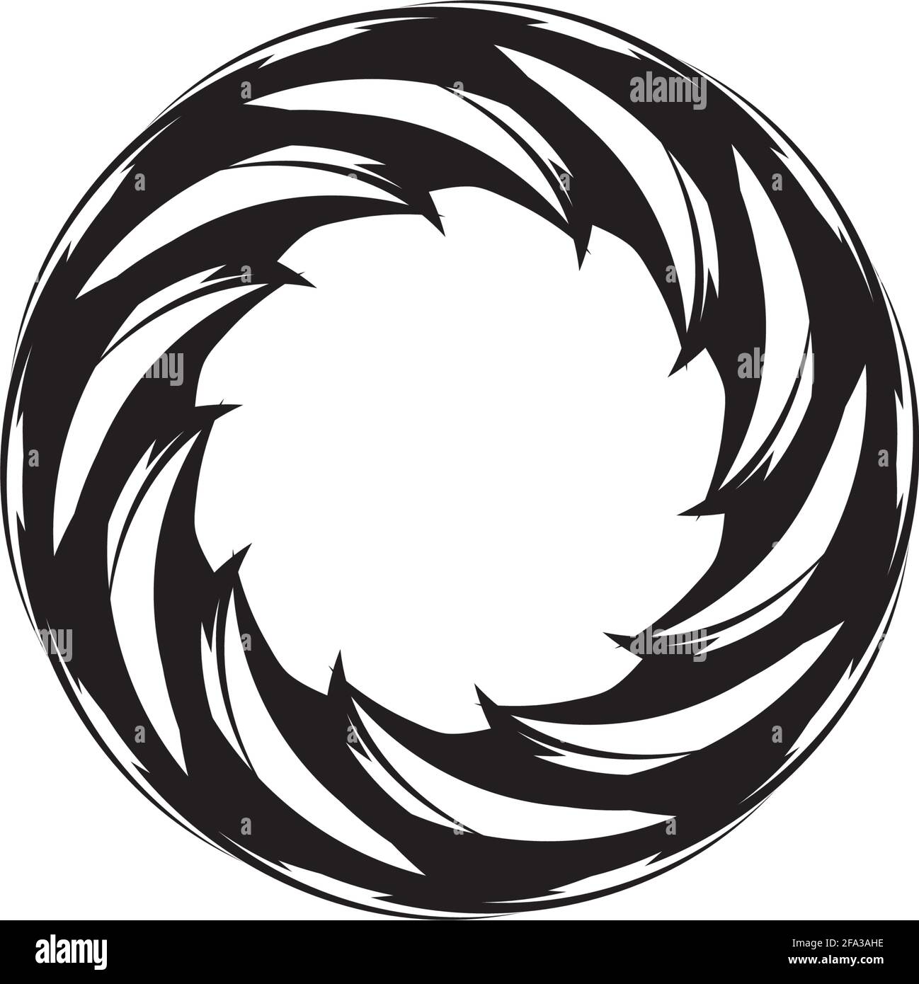 vortex vector illustration icon Logo Template design Stock Vector Image ...