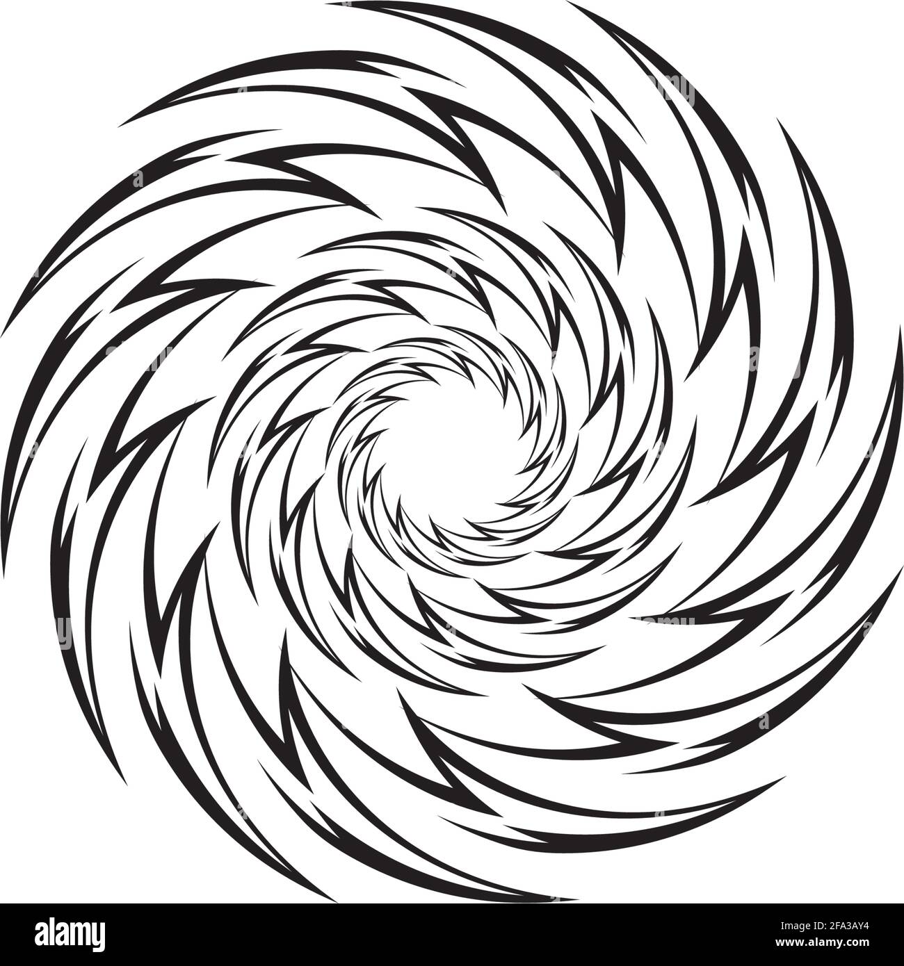 vortex vector illustration icon Logo Template design Stock Vector Image ...
