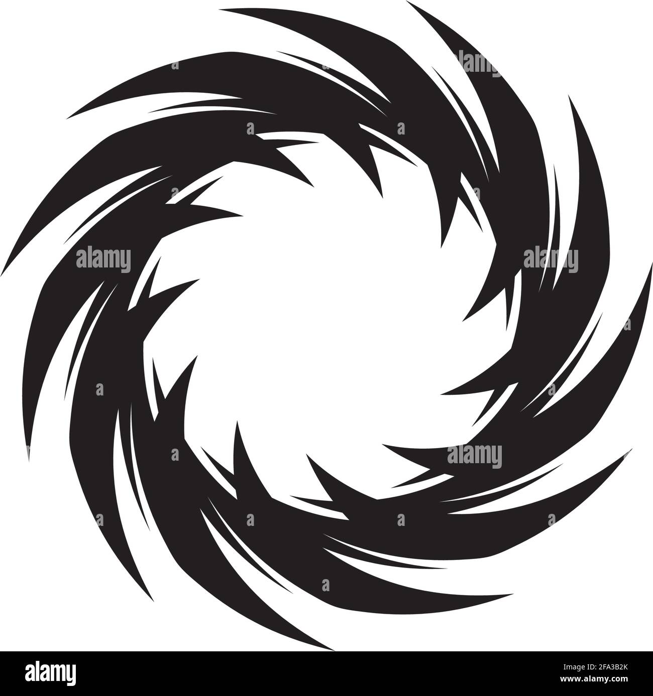 vortex vector illustration icon Logo Template design Stock Vector Image ...