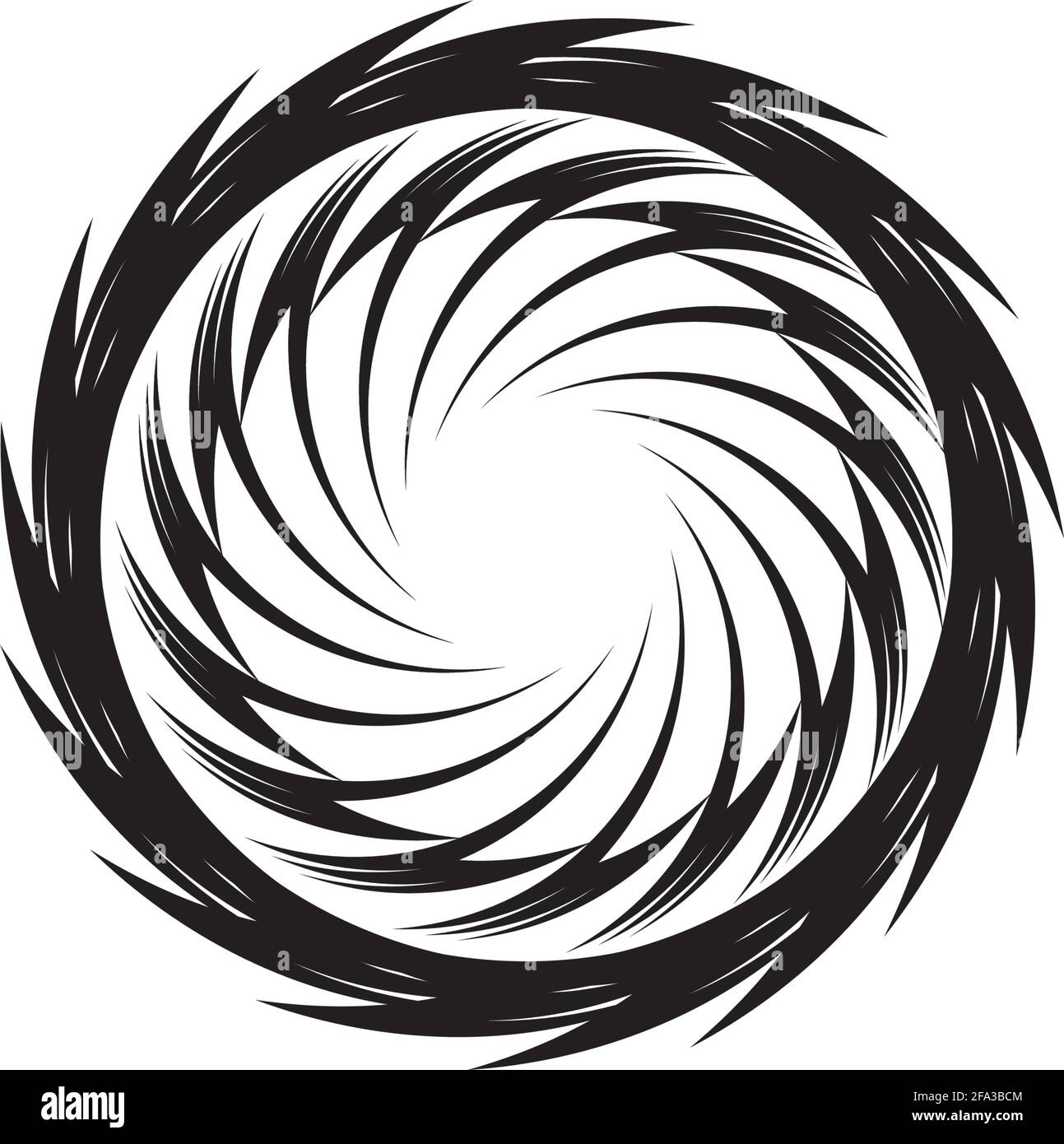 Blue vortex design Black and White Stock Photos & Images - Alamy