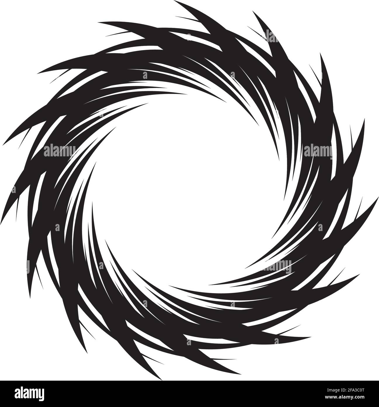 vortex vector illustration icon Logo Template design Stock Vector Image ...