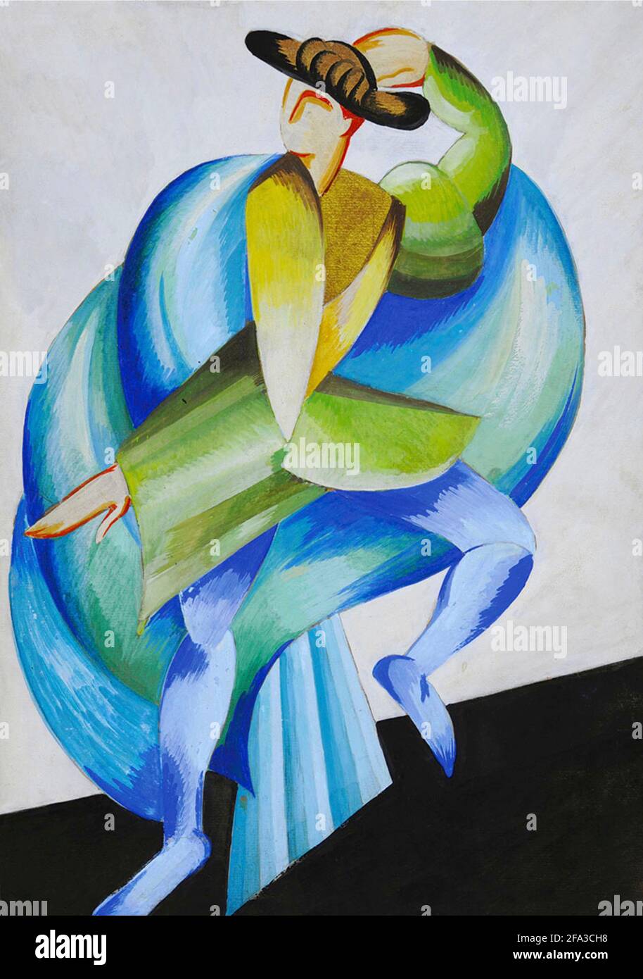 Alexandra Exter cavalier costume design Stock Photo - Alamy