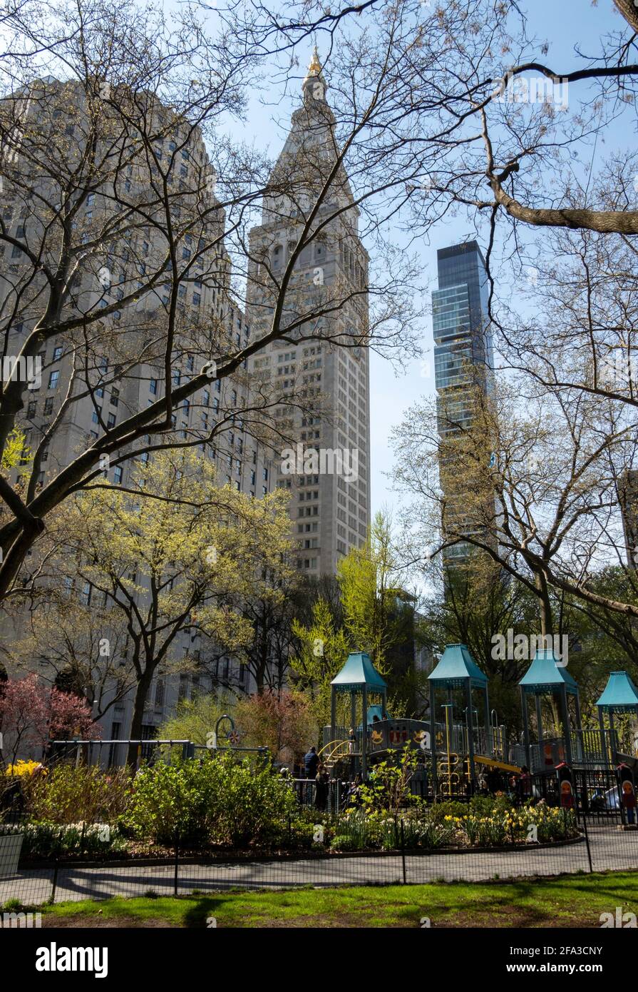 Police Officer Moira Ann Smith Playground in Madison Square Park with ...