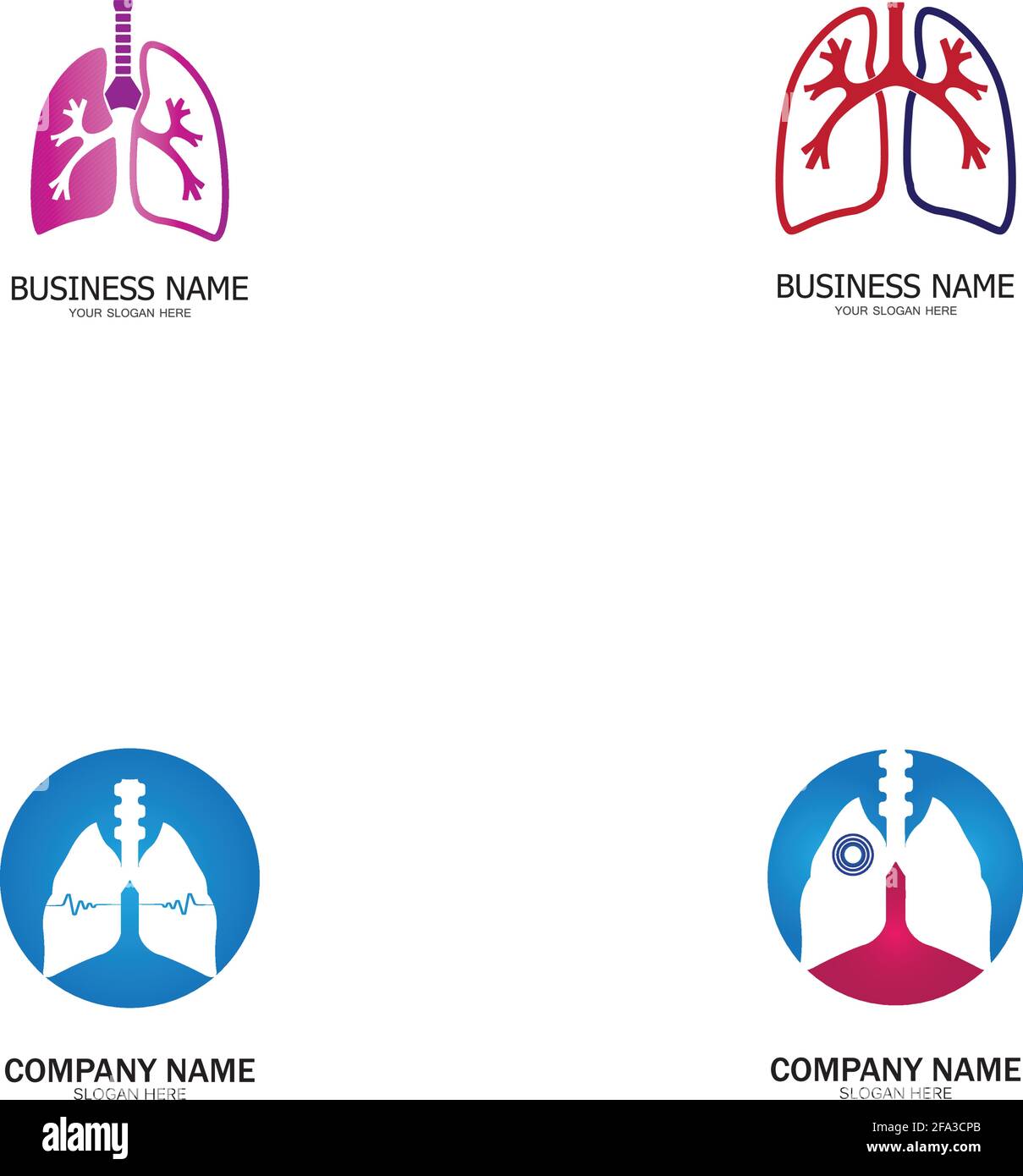 lung health and care logo template,emblem,design concept,creative ...