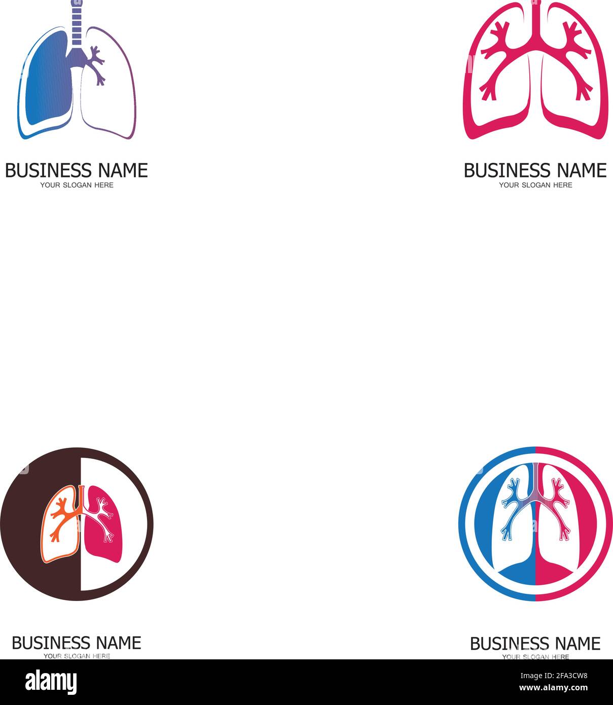 lung health and care logo template,emblem,design concept,creative ...