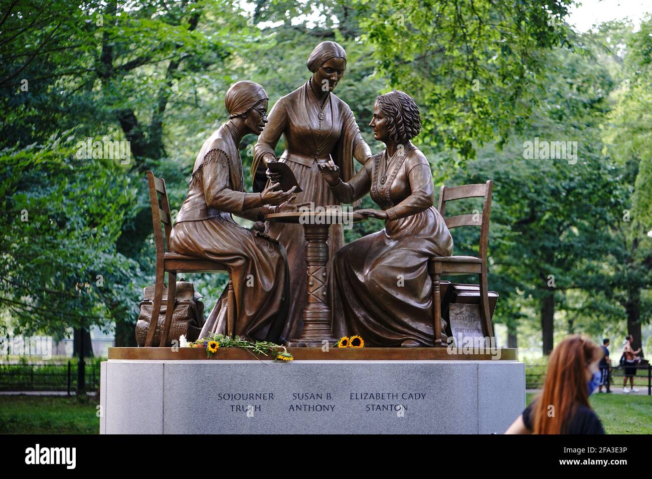 New York - NY - 20200827 - Statue of women's rights pioneers (Sojourner ...