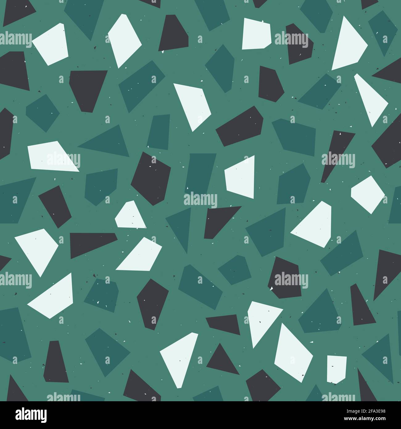 Terrazzo flooring vector seamless pattern. Classic venetian terrazzo ...