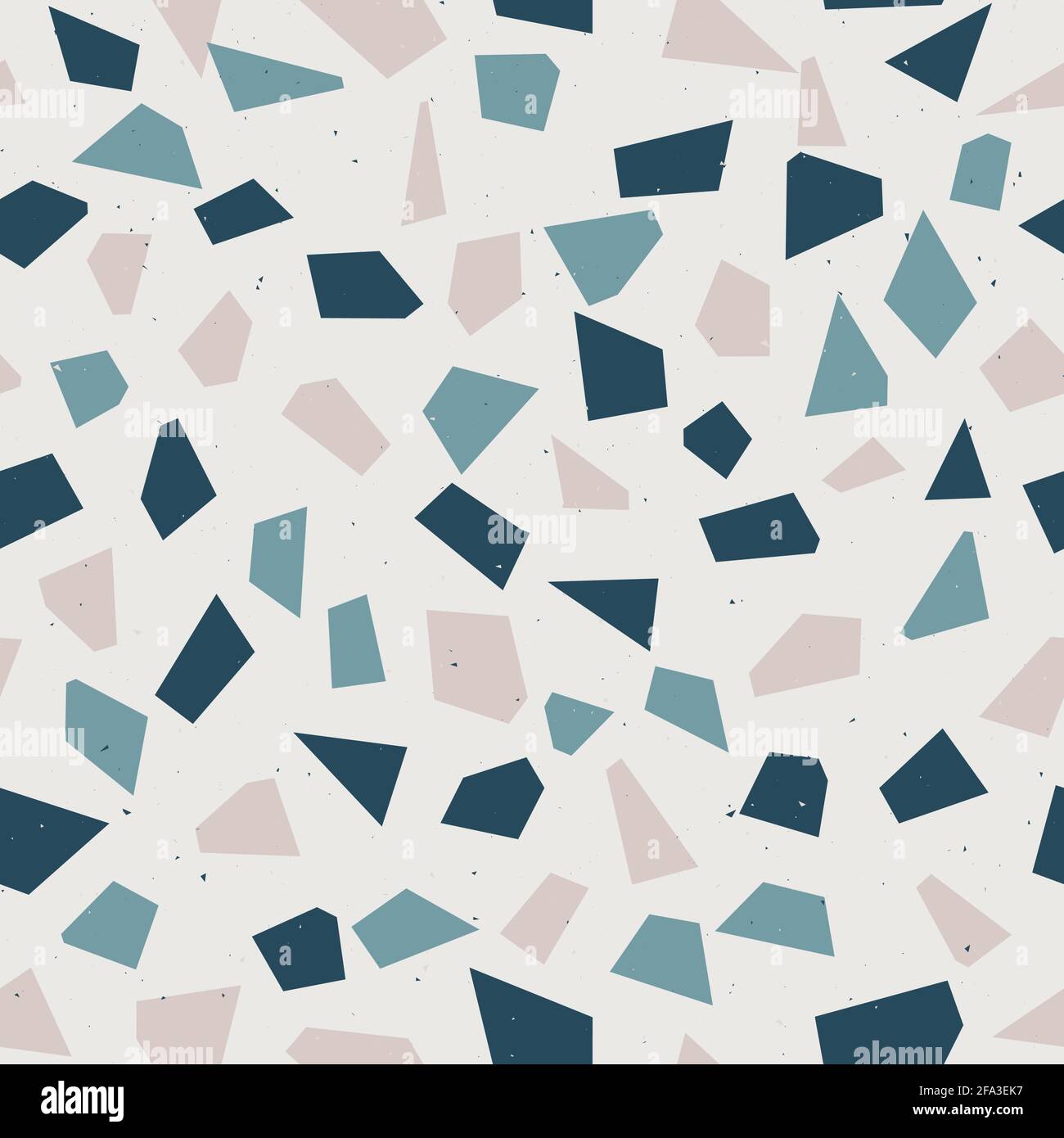 Terrazzo flooring vector seamless pattern. Classic venetian terrazzo ...
