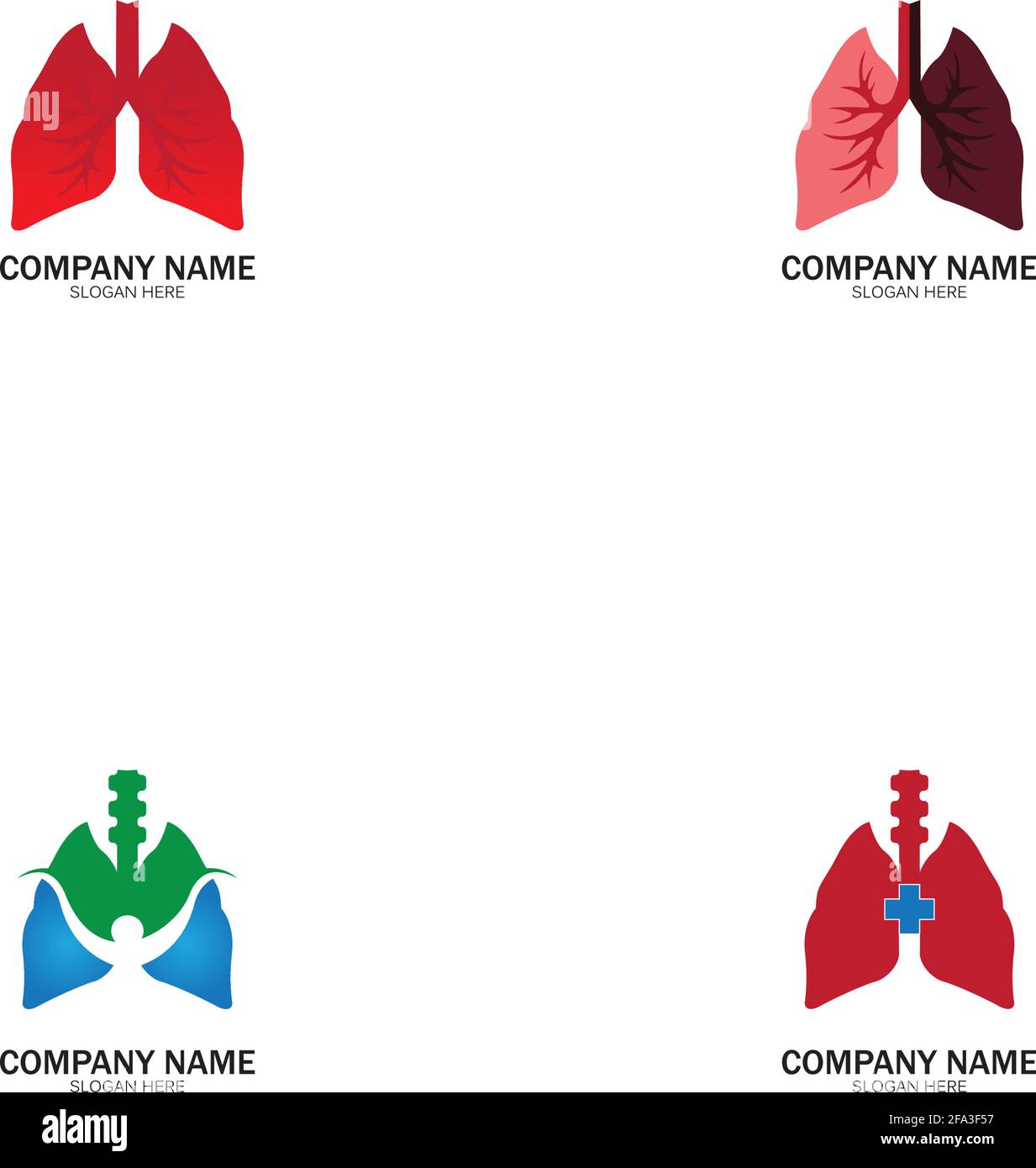 lung health and care logo template,emblem,design concept,creative ...