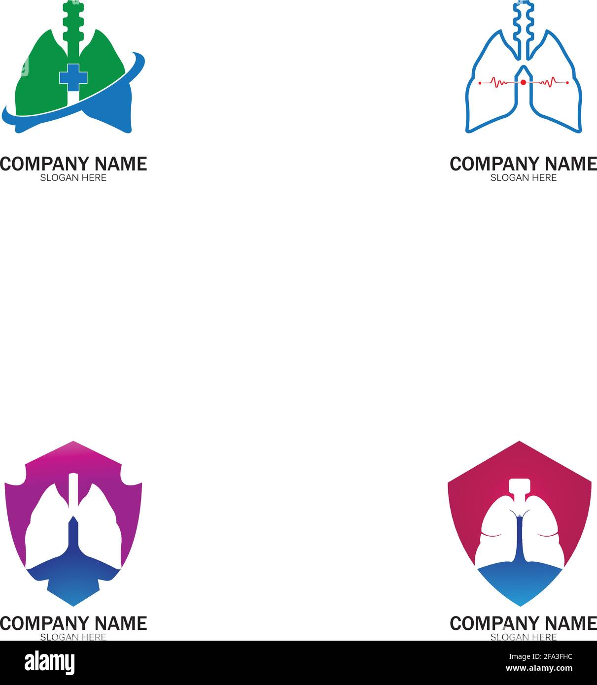 lung health and care logo template,emblem,design concept,creative ...