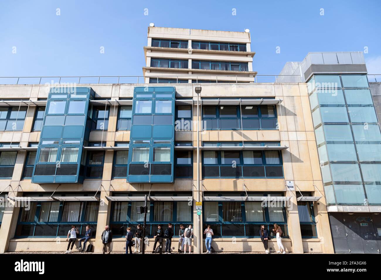 The Knightstone campus of Weston College in Weston-super-Mare, UK Stock ...