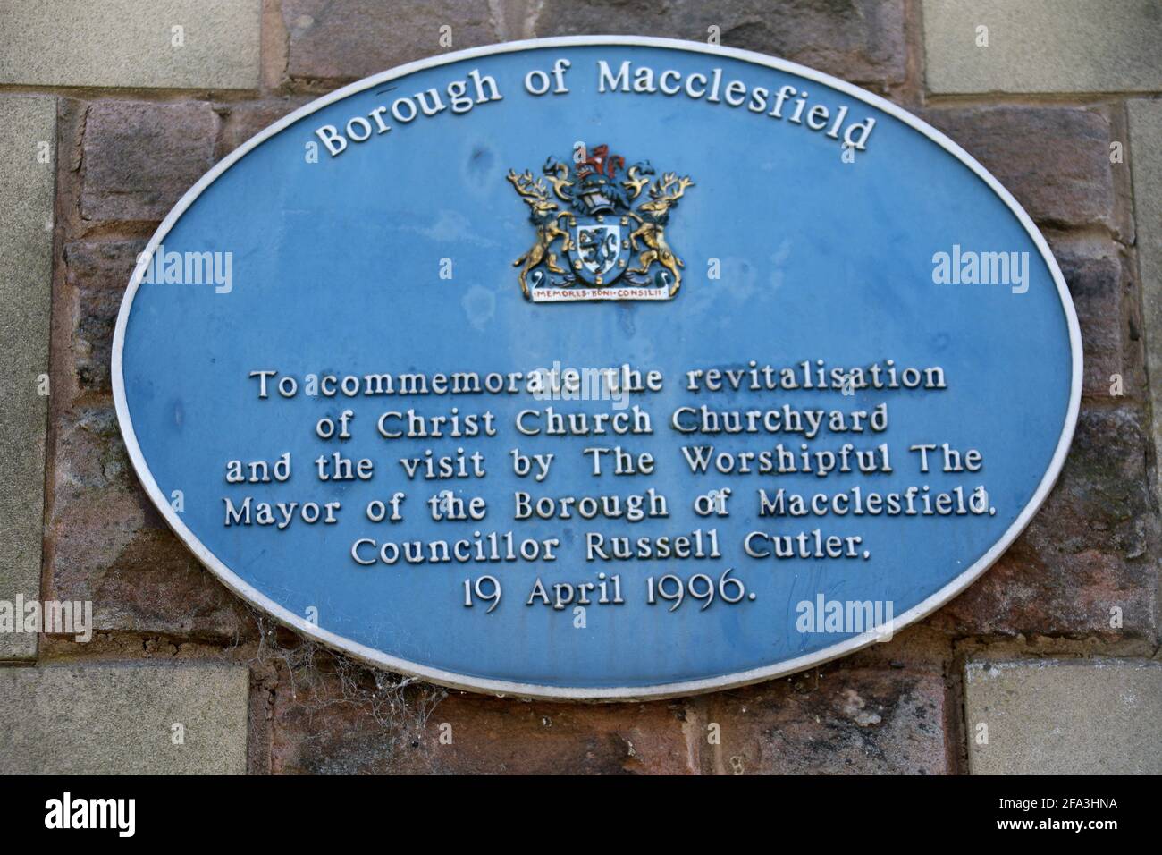 Macclesfield coat of arms hi-res stock photography and images - Alamy