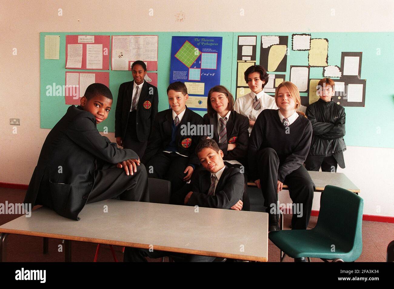 Twyford School has many young aspiring models Stock Photo - Alamy